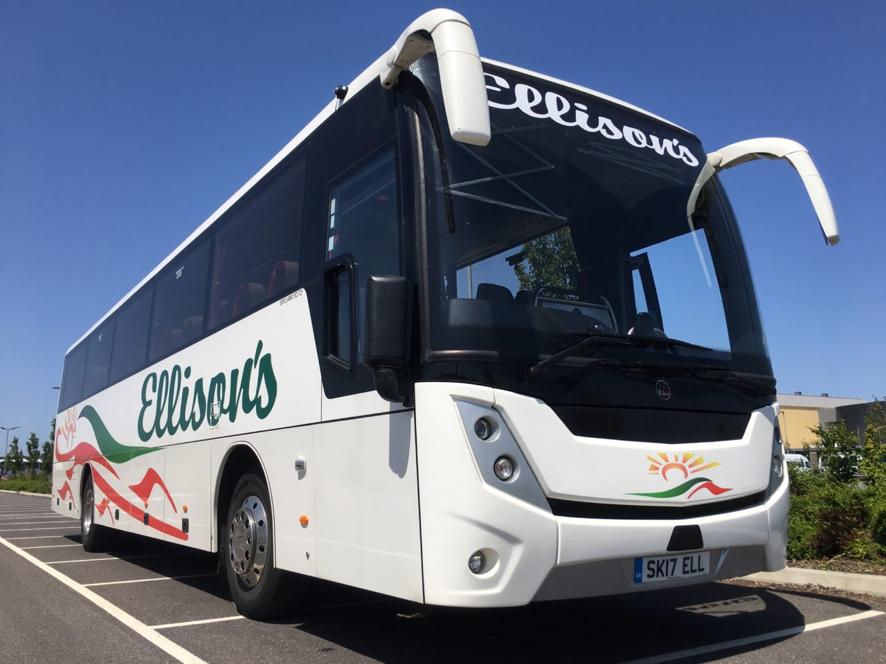 Ellisons School Coach Hire, Swindon.